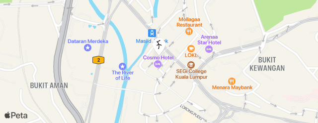 Tawaran Daycation Cosmo Hotel Kuala Lumpur - kadar berjam di Pusat ...